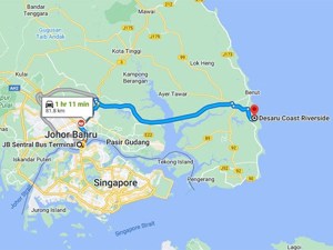 Bus From JB Sentral To Desaru [Temporarily Suspended]